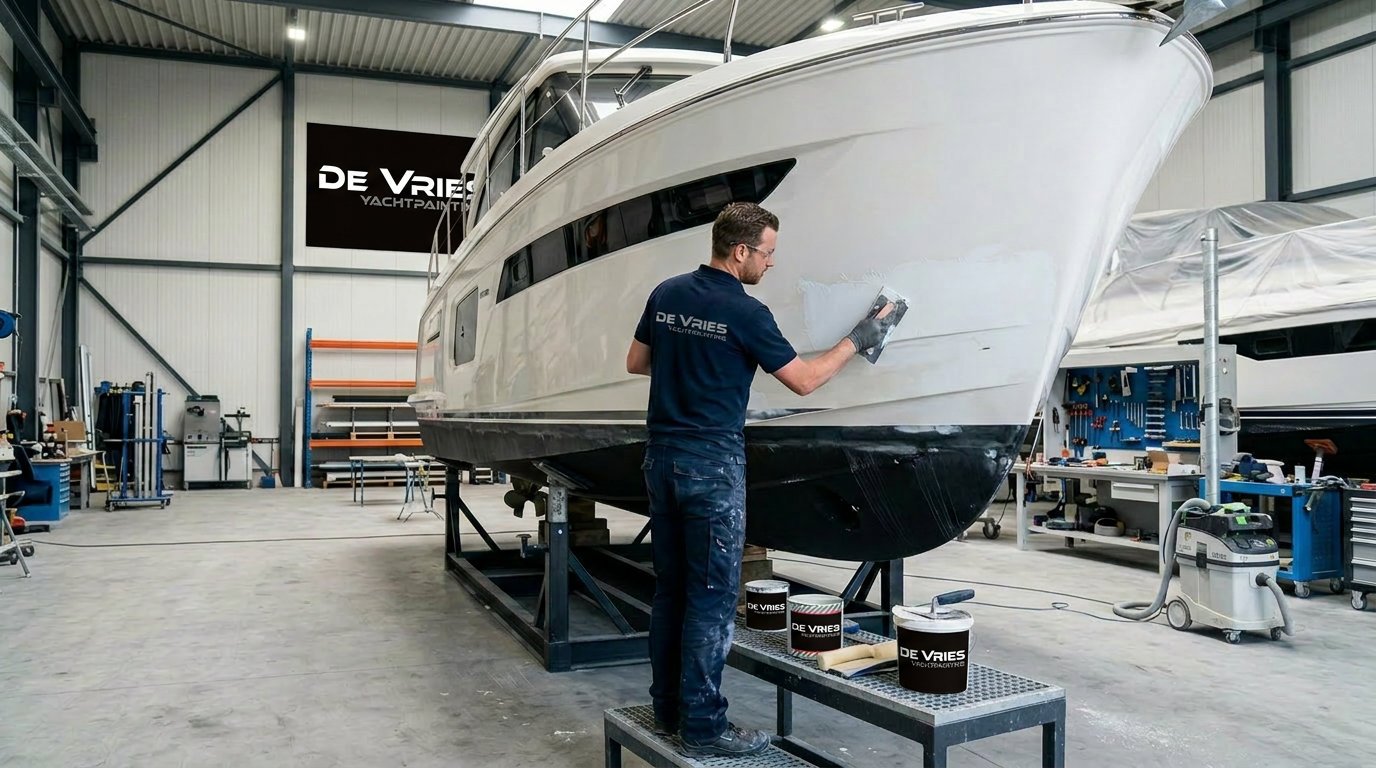 Onderhoud jacht - Vries Yachtpainting