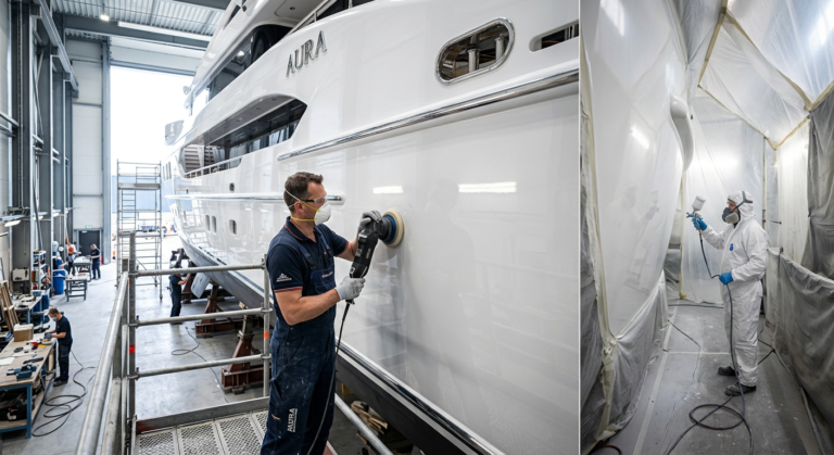 Onderhoud jacht - Vries Yachtpainting